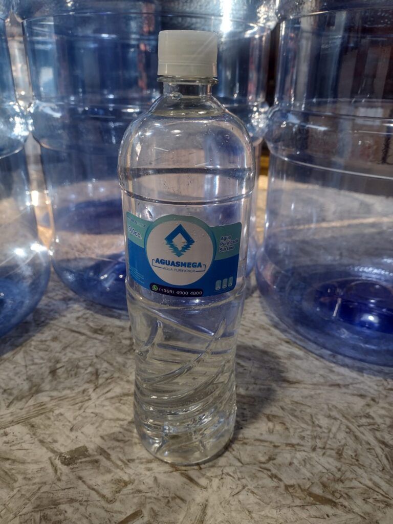 1 Litro Desechable - Aguas Mega